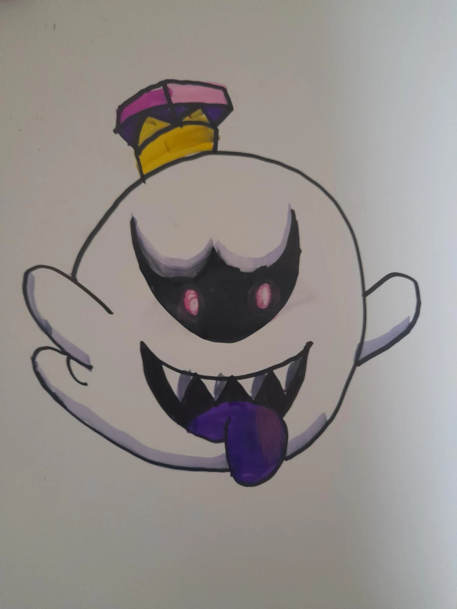 My drawing of King Boo | Fandom