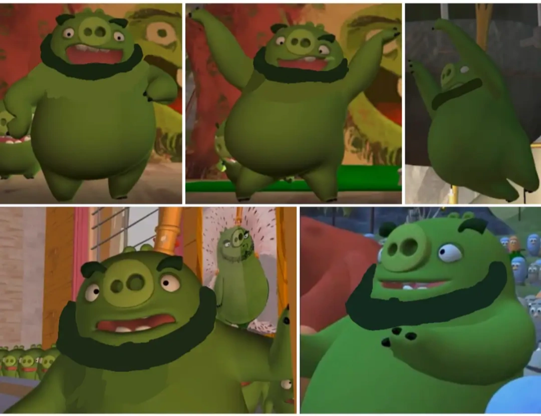 Leonard in The Angry Birds Movie previs layout | Fandom