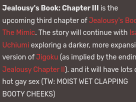 Can someone edit the Jealousy's Book Chapter 111 page back to og? | Fandom