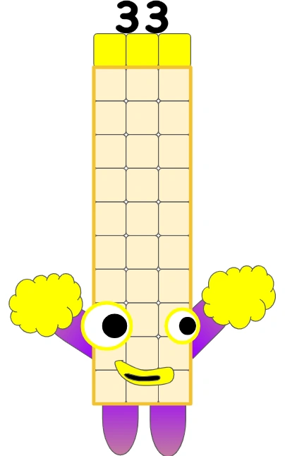 my fanmade numbeblocks 33-39 | Fandom