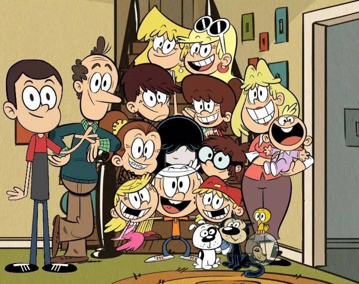 Luke Dunlap with the Loud family in the Loud House | Fandom