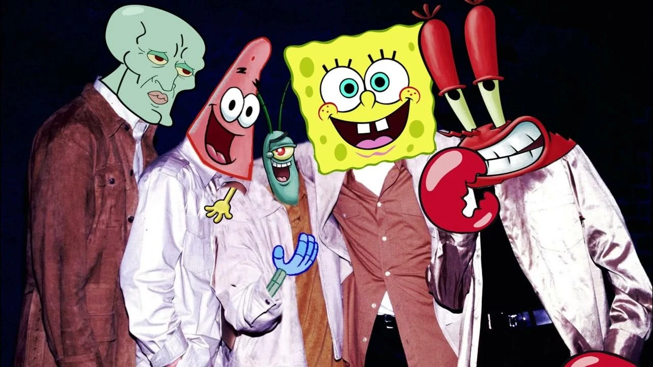 BikiniBottom Boys - Everybody (Backstreet's Back) [SPONGEBOB CHARACTERS ...