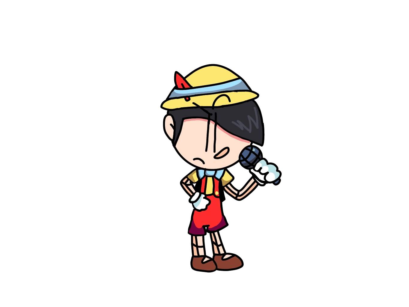 HIYA FELLAS TODAY I MADE PINOCCHIO IN FNF | Fandom