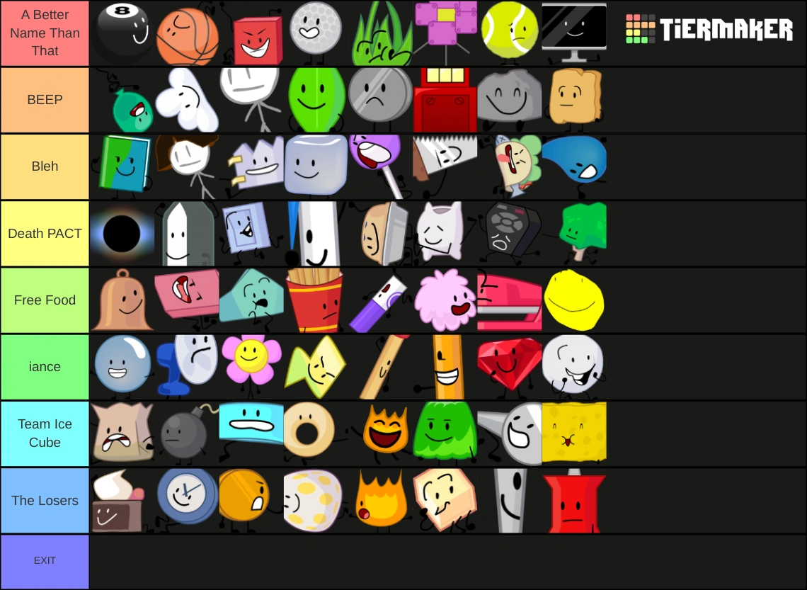 BFB Viewer Voting 1 | Fandom