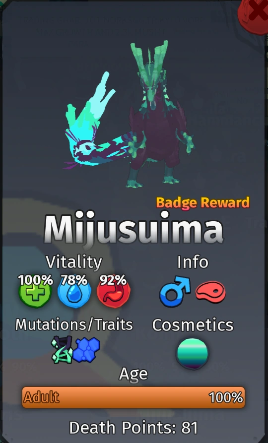 Selling Glowtail Miju with Twilight Grove palette | Fandom