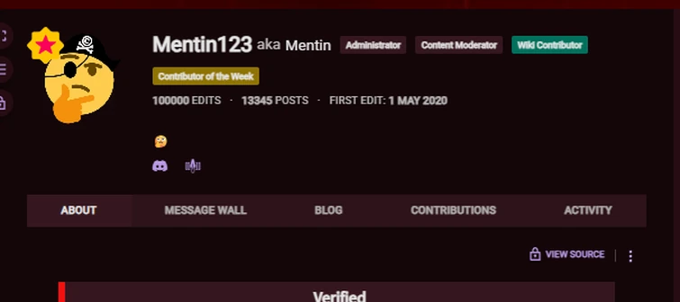 Mentin hit 100k edits | Fandom