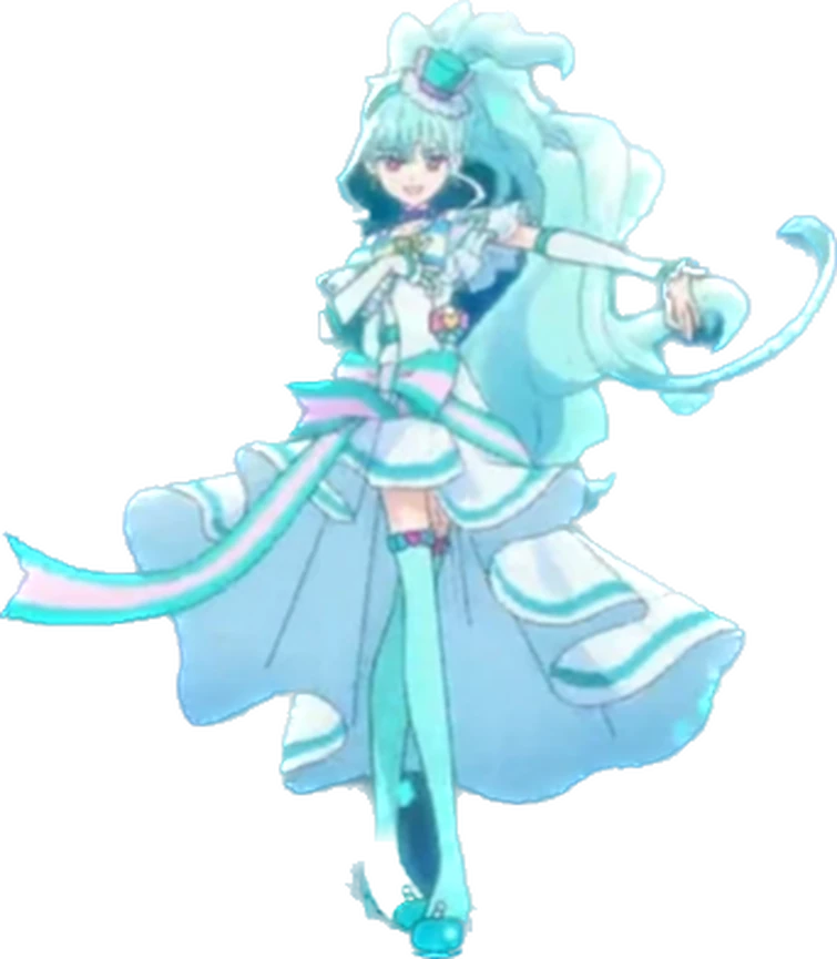 Cure Lillian transformation pose in no background | Fandom