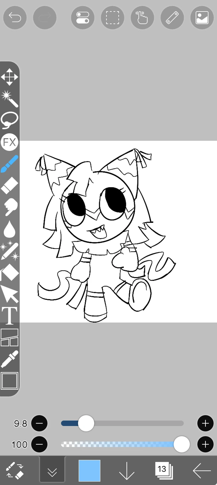 Yatta fanart before the update, this was a doodle | Fandom