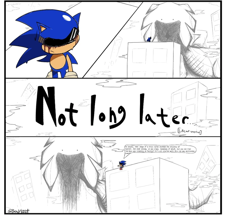 Sonic.RAW and Aroashkuro meeting for the first time // Comic Strip | Fandom