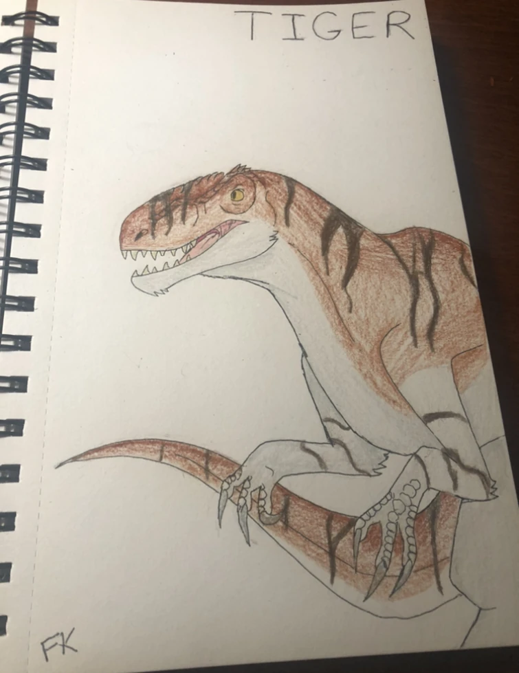 Drawings of the Atrociraptor gang | Fandom