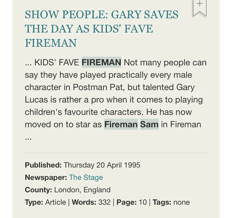 The stage show back in 1995 | Fandom