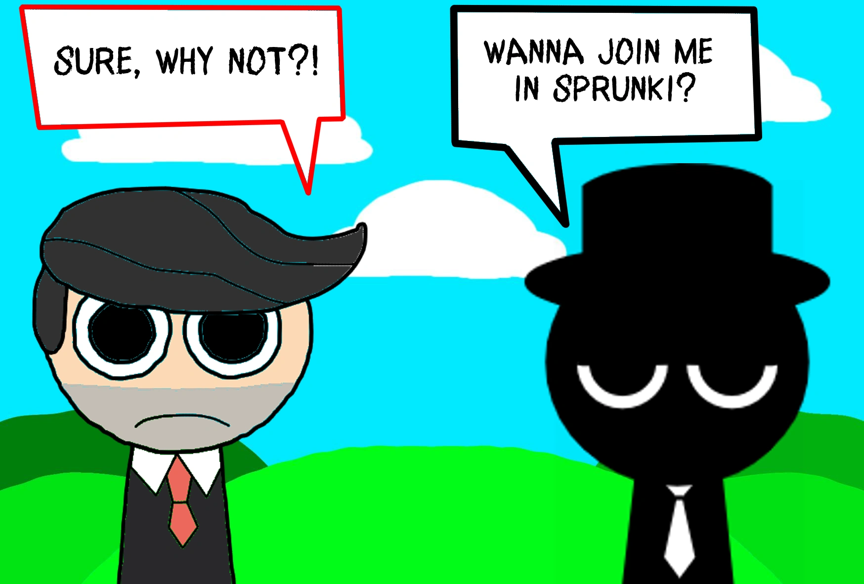 I MADE A THING: What If The Evil CEO Wants to Join The Sprunki with ...