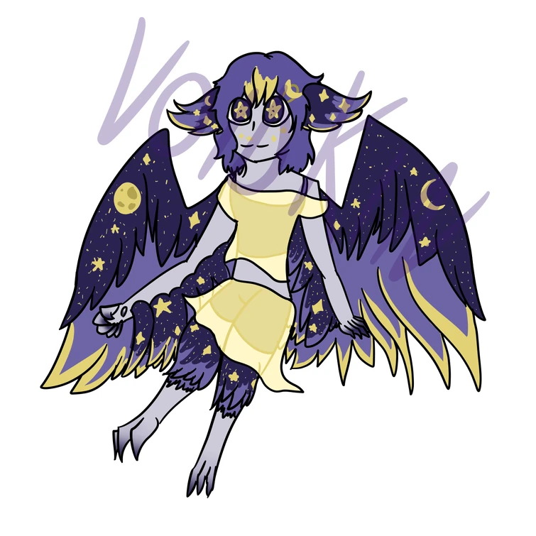 ~ 𝓢𝓽𝓪𝓻𝓼 𝓲𝓷 𝓜𝔂 𝔀𝓲𝓷𝓰𝓼 ~ ( Harpy DTA ) | Fandom