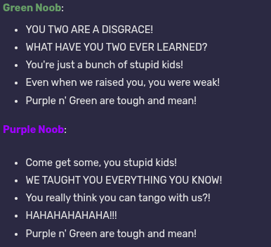 Griefer strangles Purple Noob and Green Noob to death | Fandom