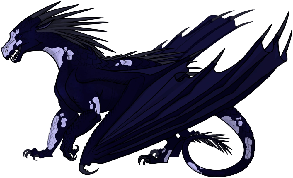 Melanistic IceWing! | Fandom