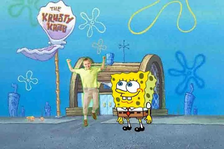 3 images that are hoaxes from A Day with SpongeBob SquarePants The ...