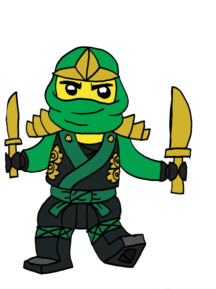Ninjago Green Ninja Drawing