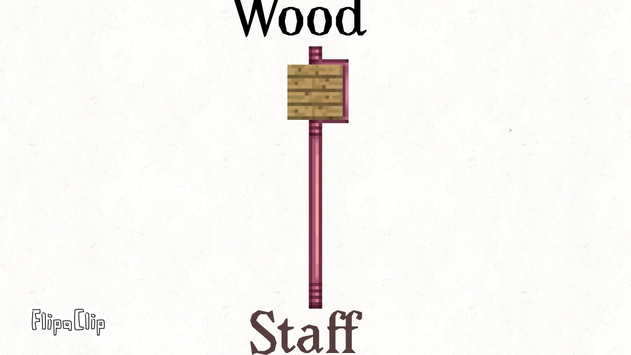 Wooden Block Staff | Fandom