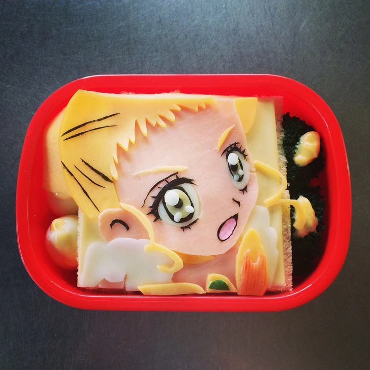 The Real Precure Character Food Arts ("Chara-Ben", Character-Bento) in ...