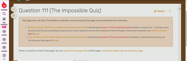 Discuss Everything About The Impossible Quiz Wiki | Fandom