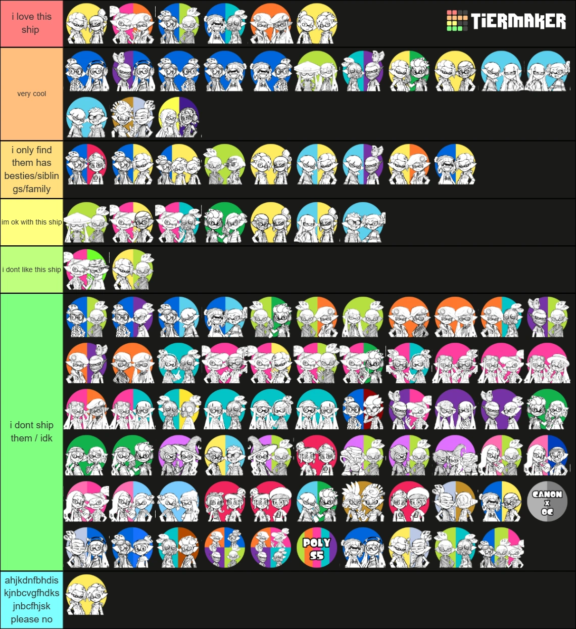coroika ship teir list🥶🥶🥶 | Fandom
