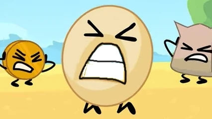 Donut screaming for Yellow Face stoled his arms but Donut has BFDI ...