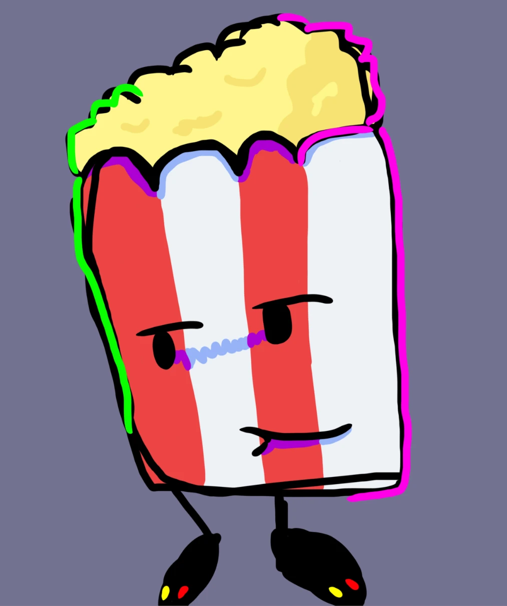 HERE IS POPCORN BFDI MINI. HES SO AWESOME. | Fandom