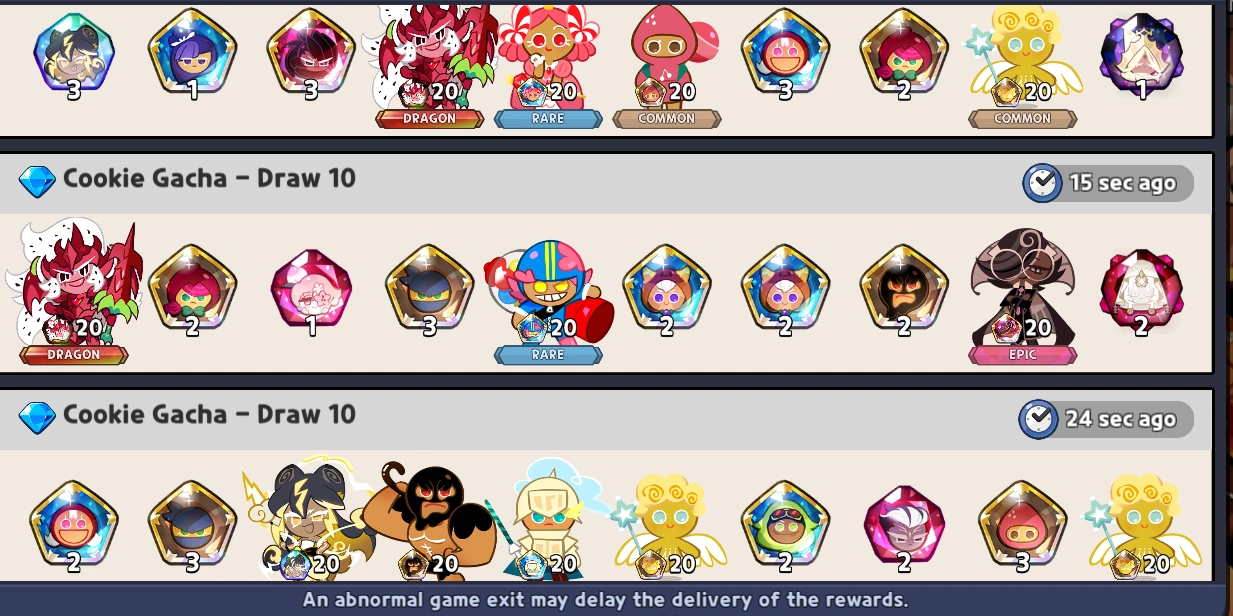 Ah ha ha, triple angel cookie Ws and funny single pull | Fandom
