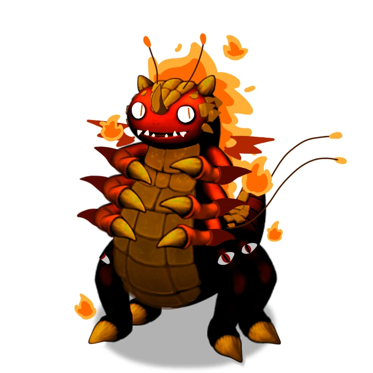 Remake of two fanmade rare/epic monsters Made by two people | Fandom