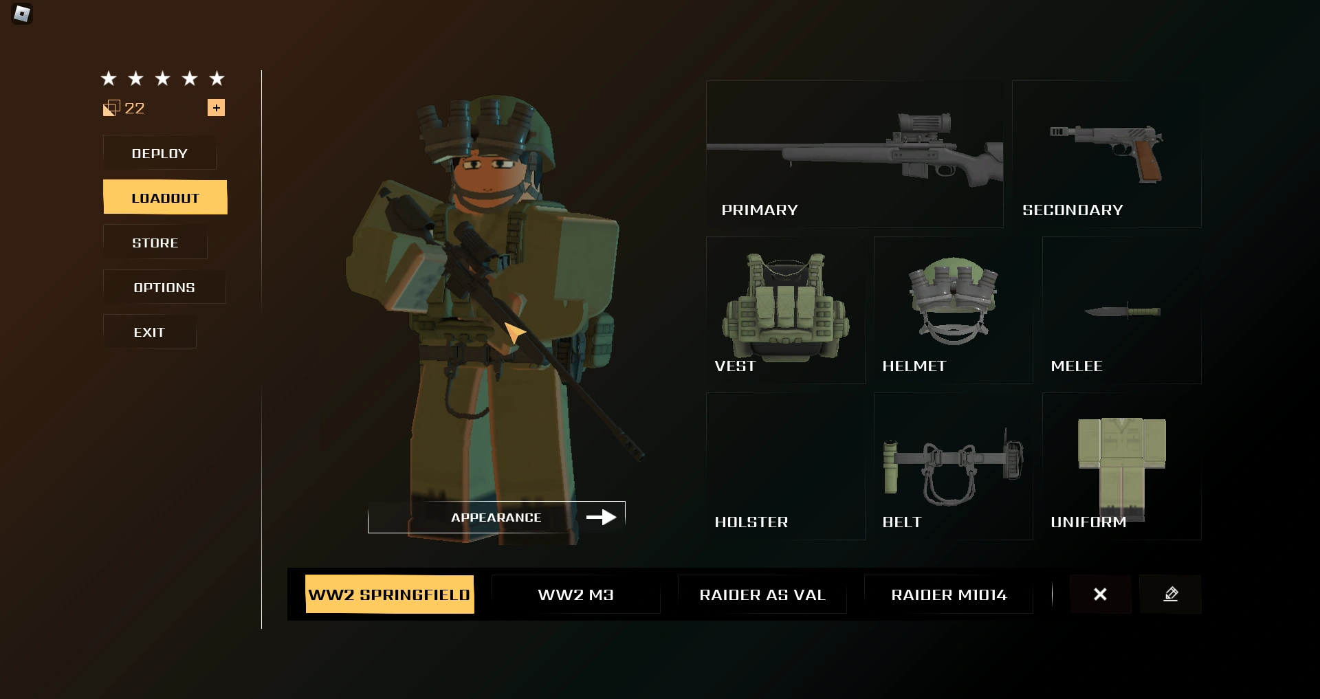 U.S. WW2 loadouts I made | Fandom