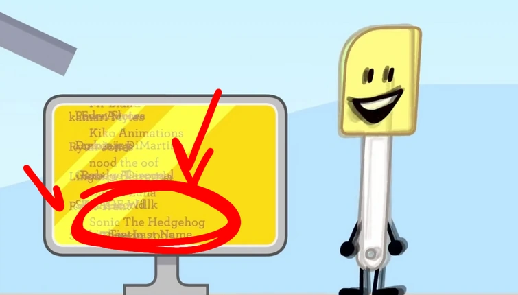 did you know sonic the hedgehog voted for rubber spatula to be in the ...