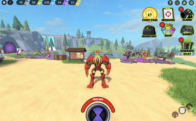 Gax's original skin for the game "Ben 10: Super Hero Time" (it's the ...