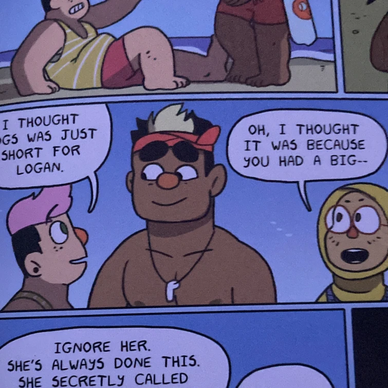 I got the deadendia comics the other day and this panels makes me ...