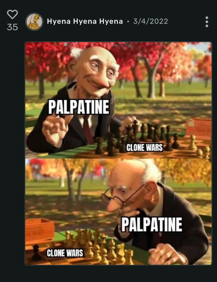 🤣 [Meme of the Week Contest] Round 75 Winners: Did Palpatine play ...