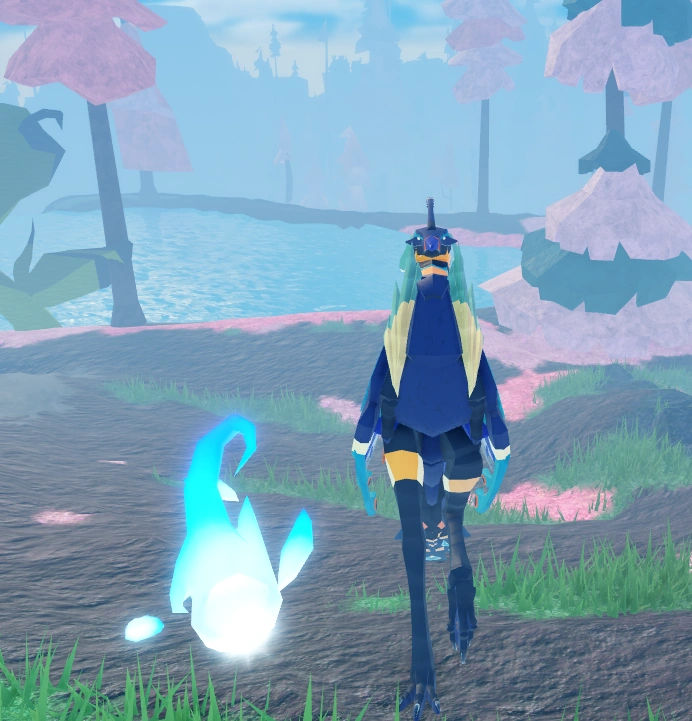 just a picture of a bird vibing with a wisp | Fandom