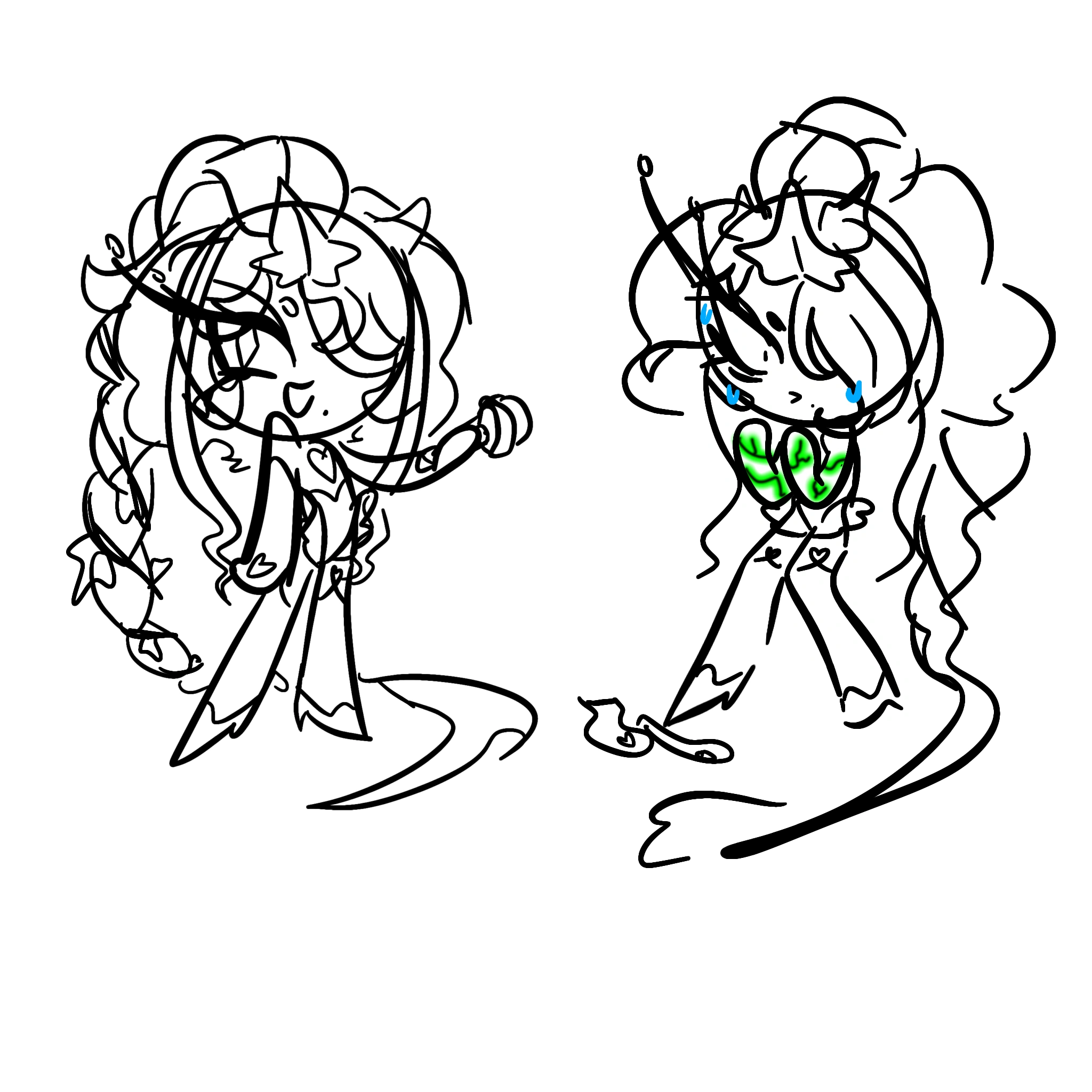 sketch vs final | Fandom