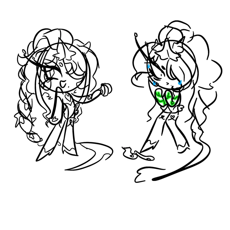 sketch vs final | Fandom