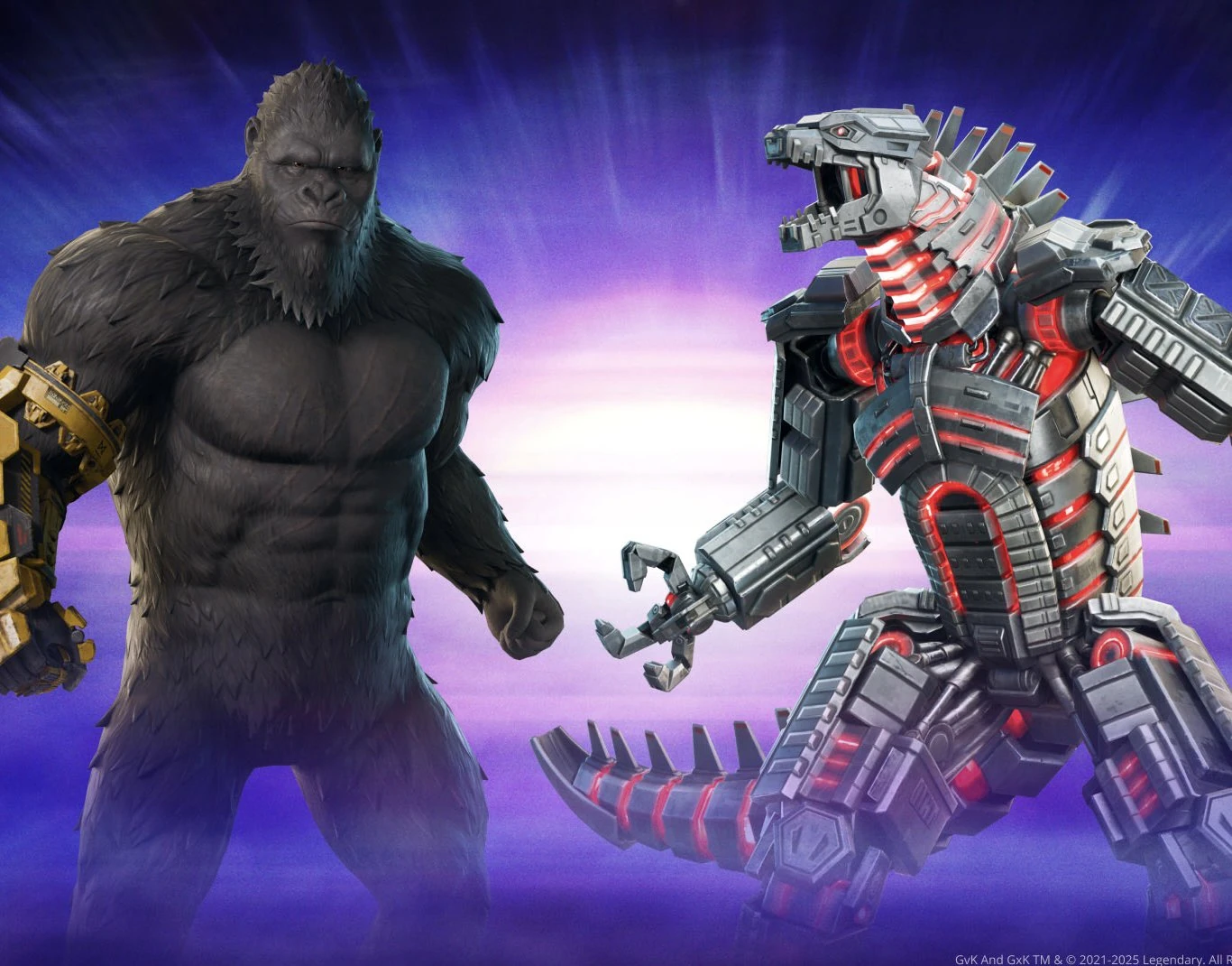 First look at Kong and Mechagodzilla in Fortnite. | Fandom