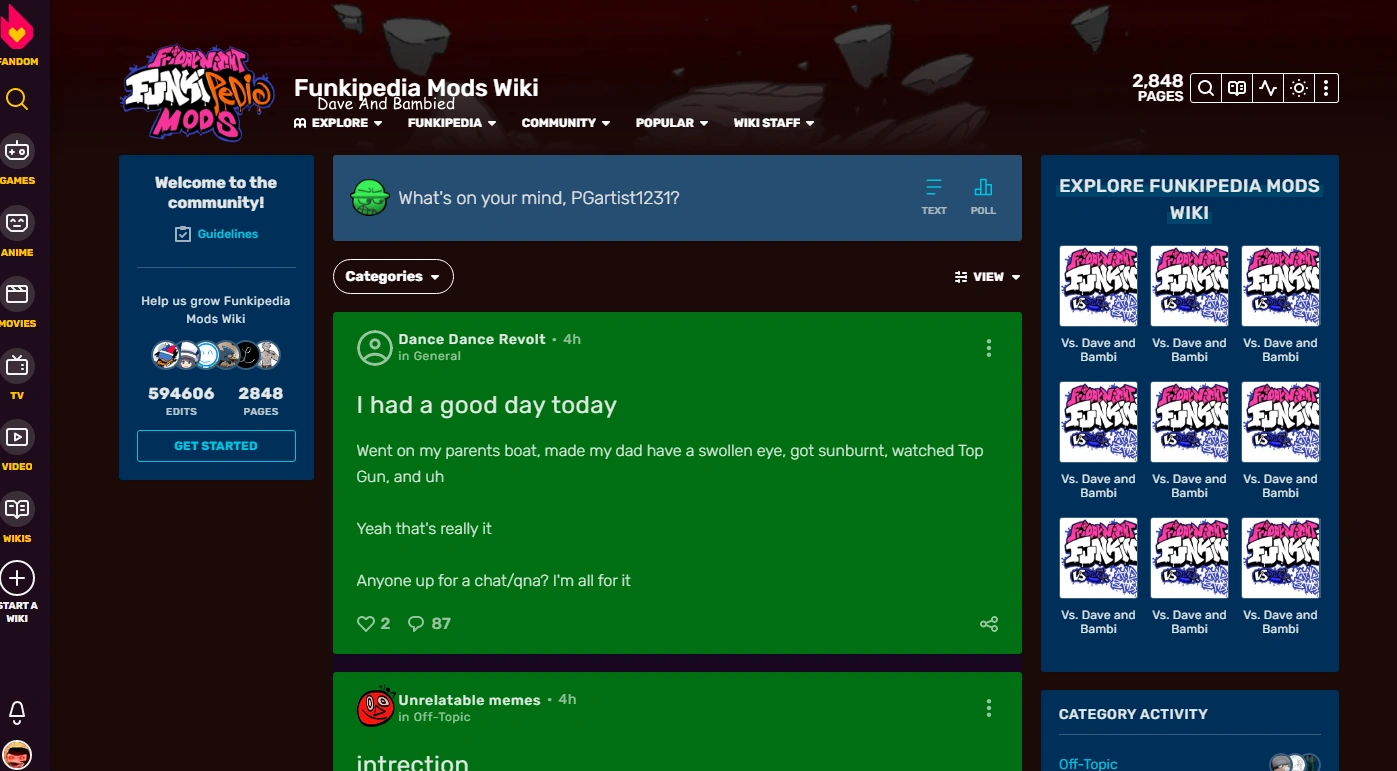 Funkipedia Discussion Posts be like | Fandom