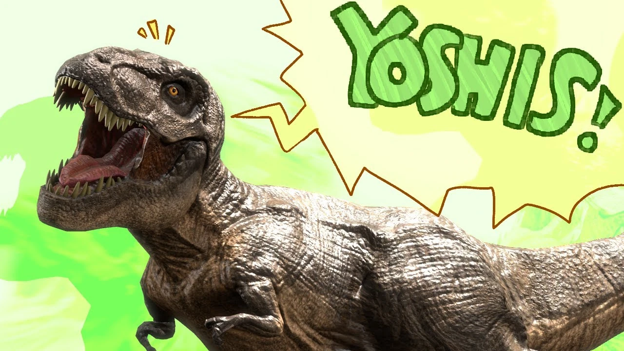 T-Rex as Yoshi | Fandom