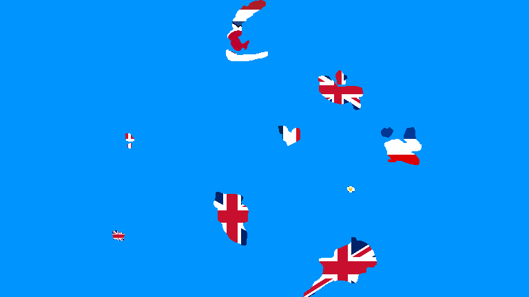 Unofficial PTFS Colonial era flag map | Fandom