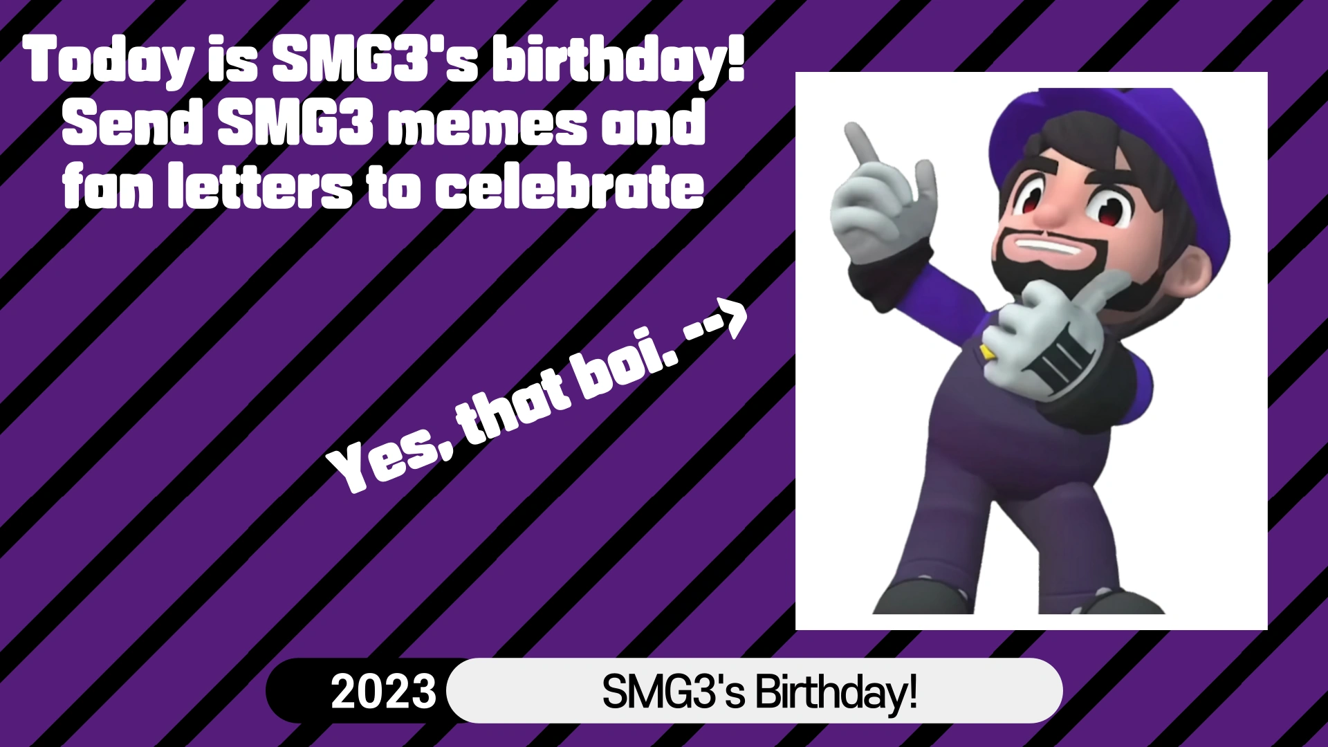 SMG3's Birthday! | Fandom