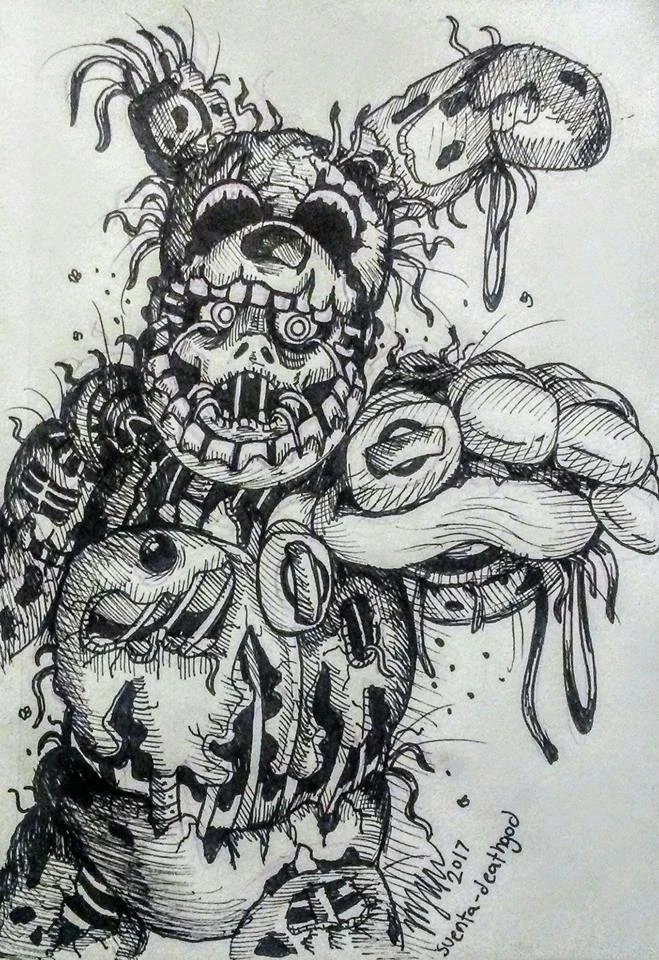 Springtrap drawing u guys asked for | Fandom