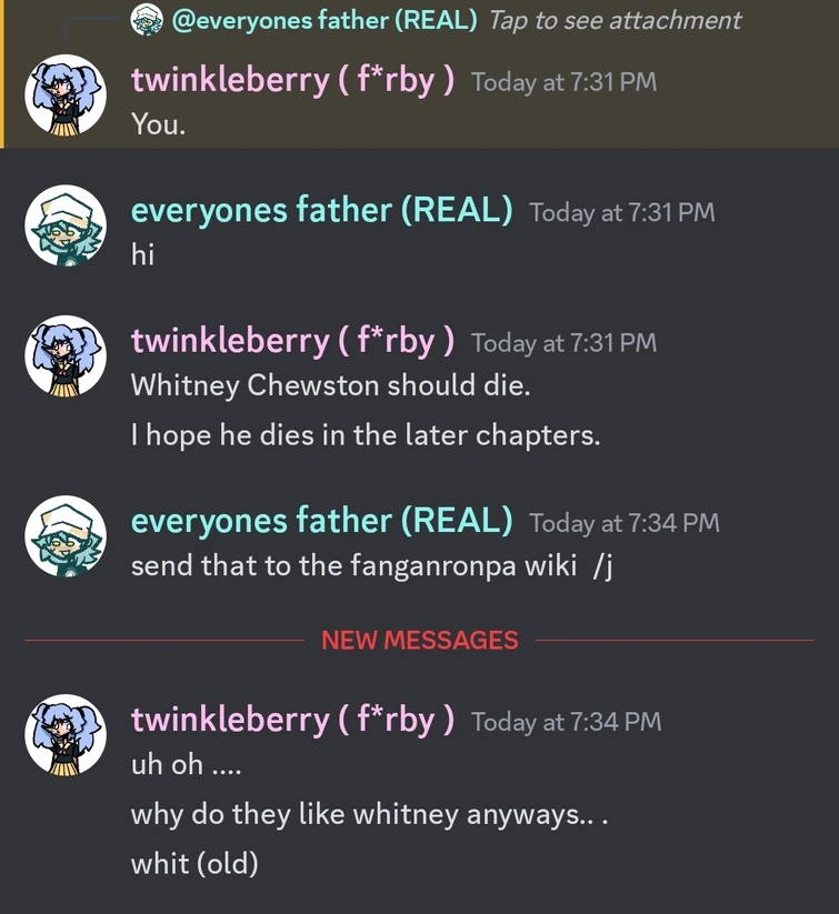 so my friend finished chapter 1 of drdt | Fandom