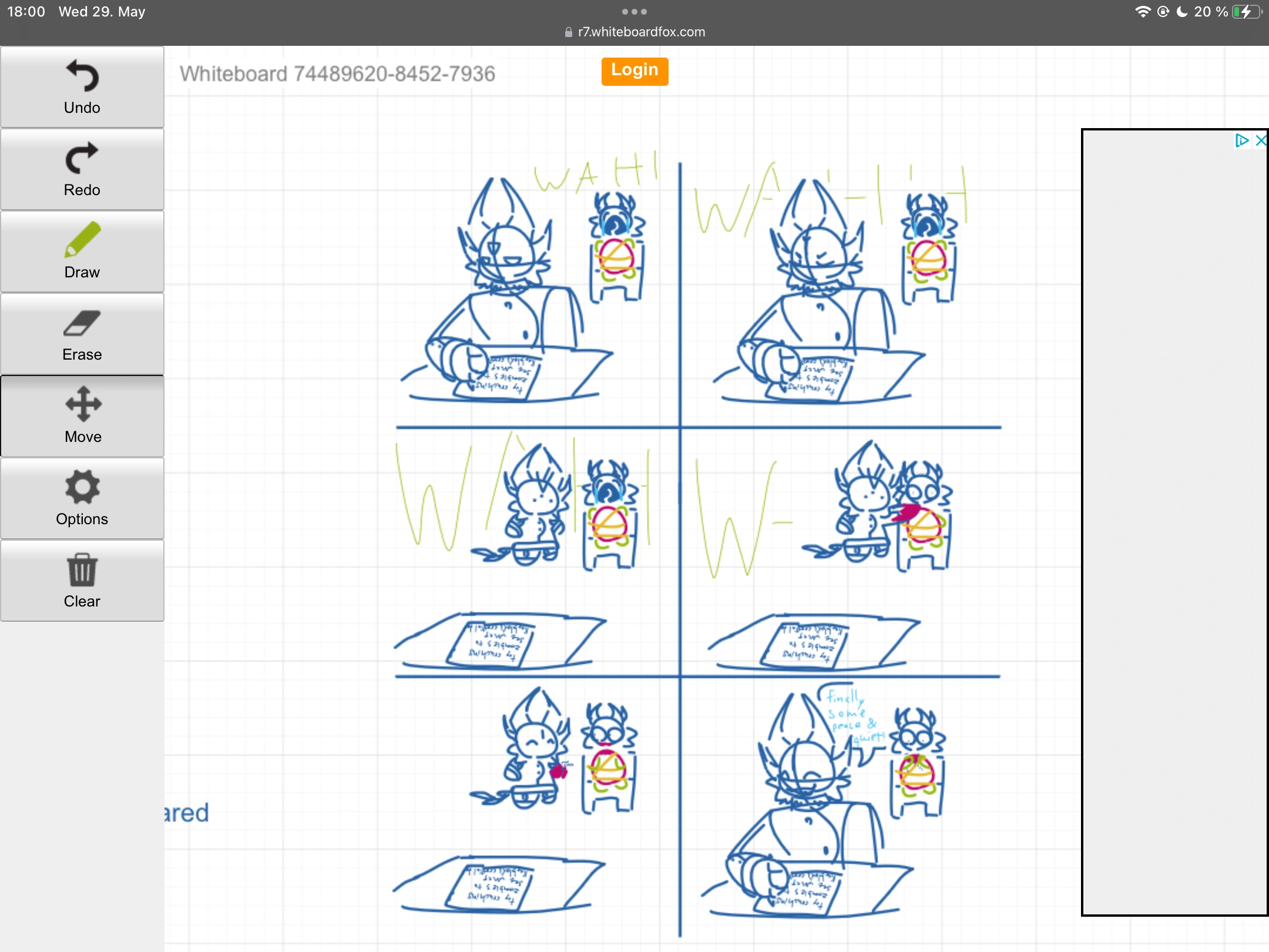 Silly whiteboard doodle :3 | Fandom