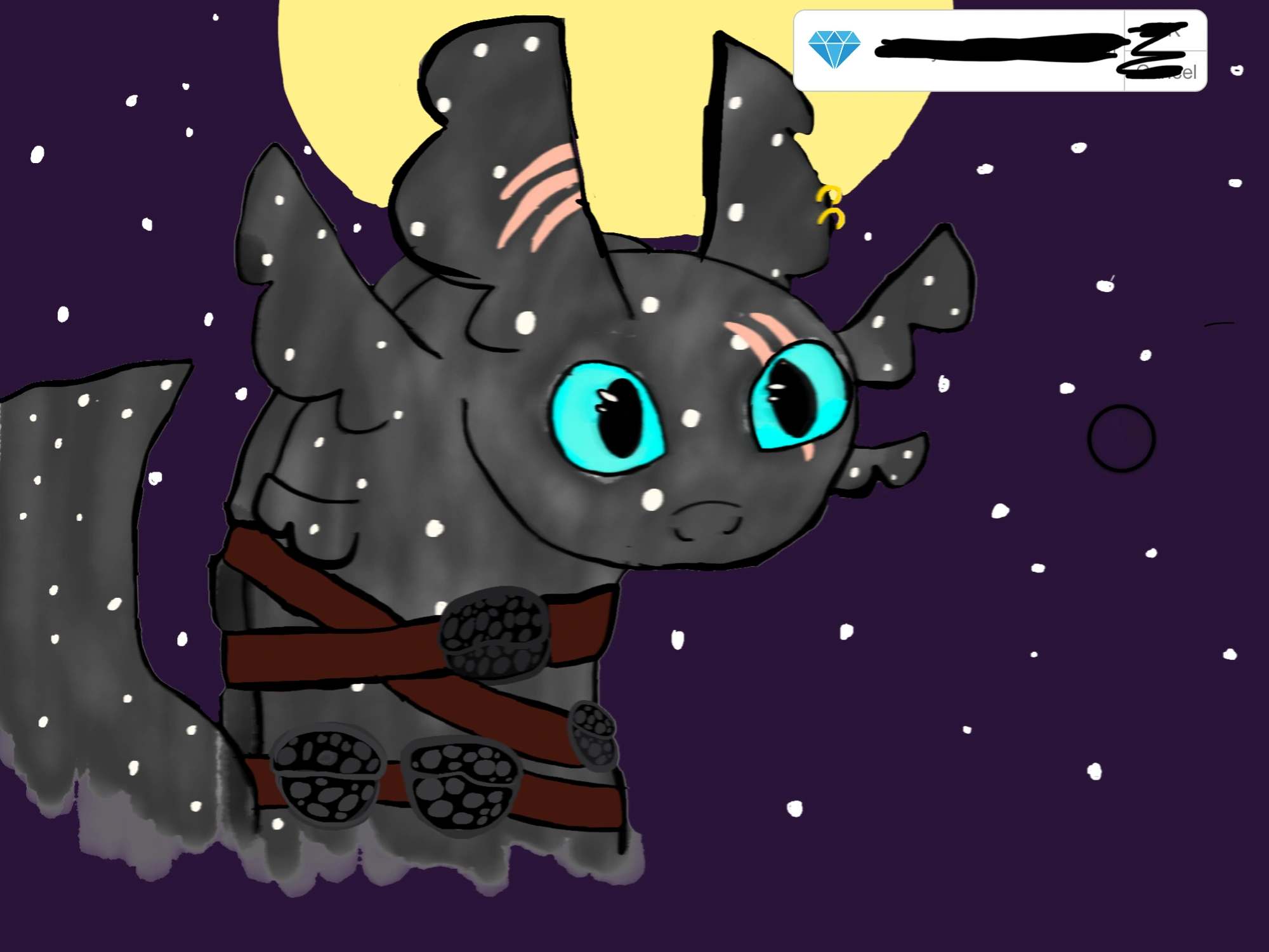 My first digital art | Fandom