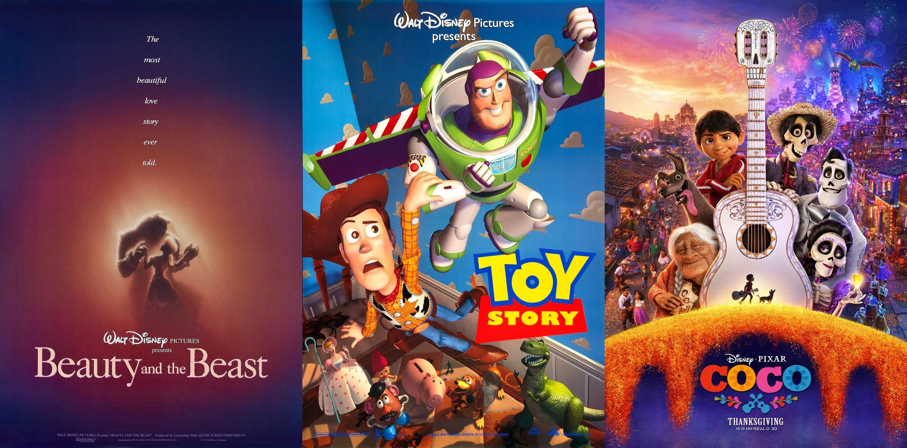 Happy Anniversary to "Beauty and the Beast", "Toy Story" & "Coco"! | Fandom