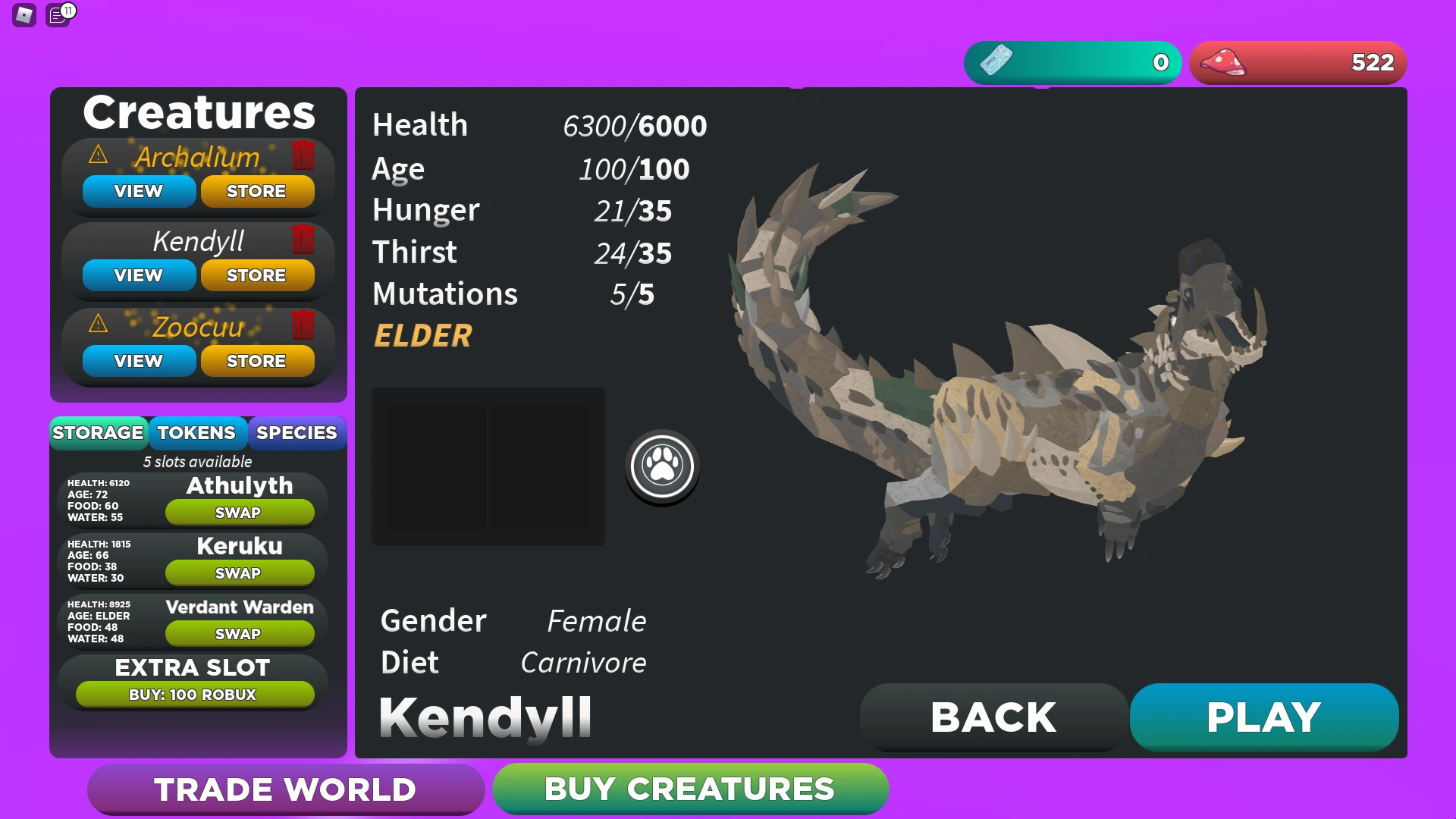 Trading/selling 5/5 mut elder kendyll | Fandom
