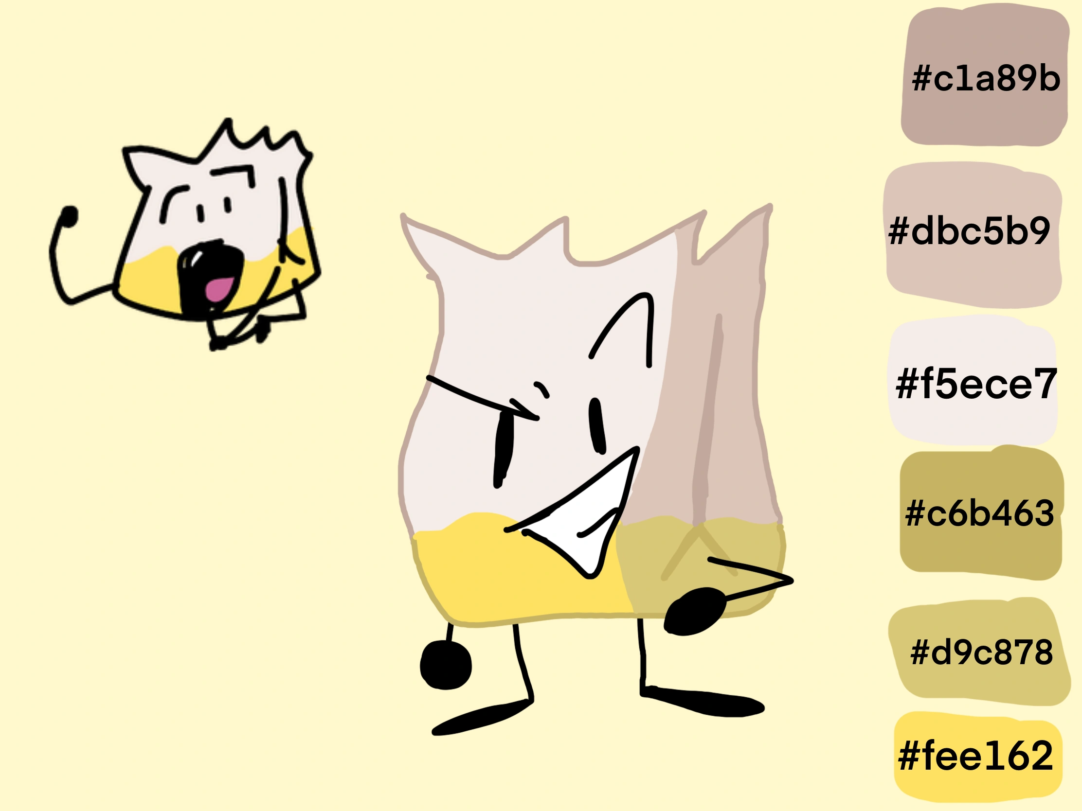 Making low quality recommended characters into high quality: Yolk Bag ...