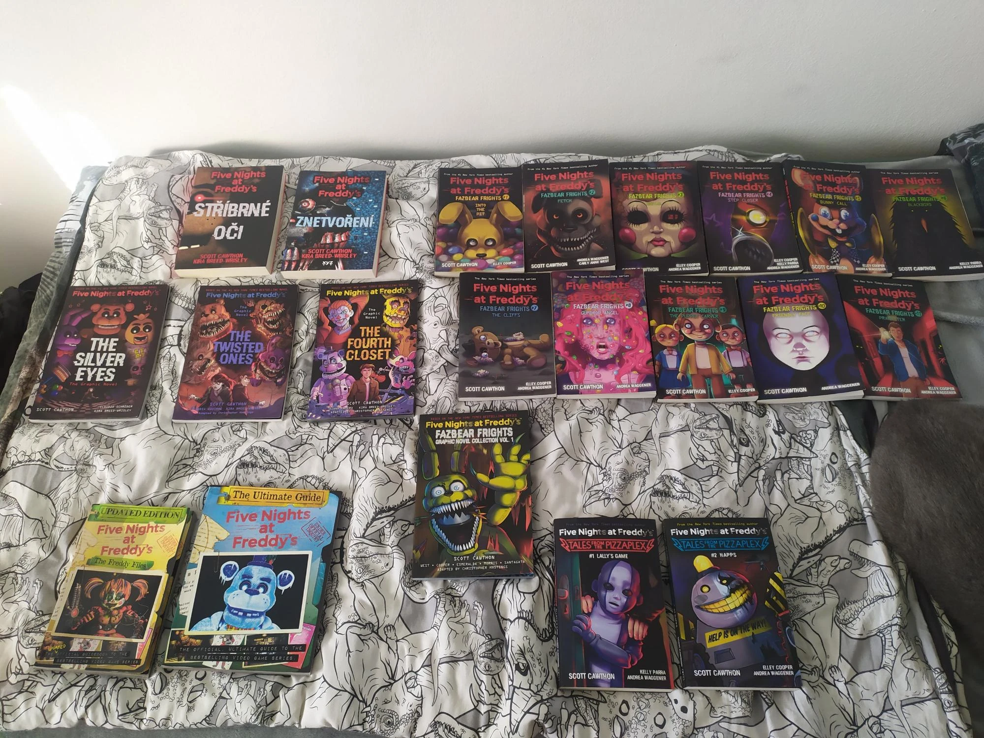 My FNaF book collection as of now | Fandom